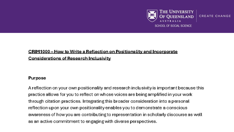 How to Write a Positionality & Research Inclusivity Statement (Final ...