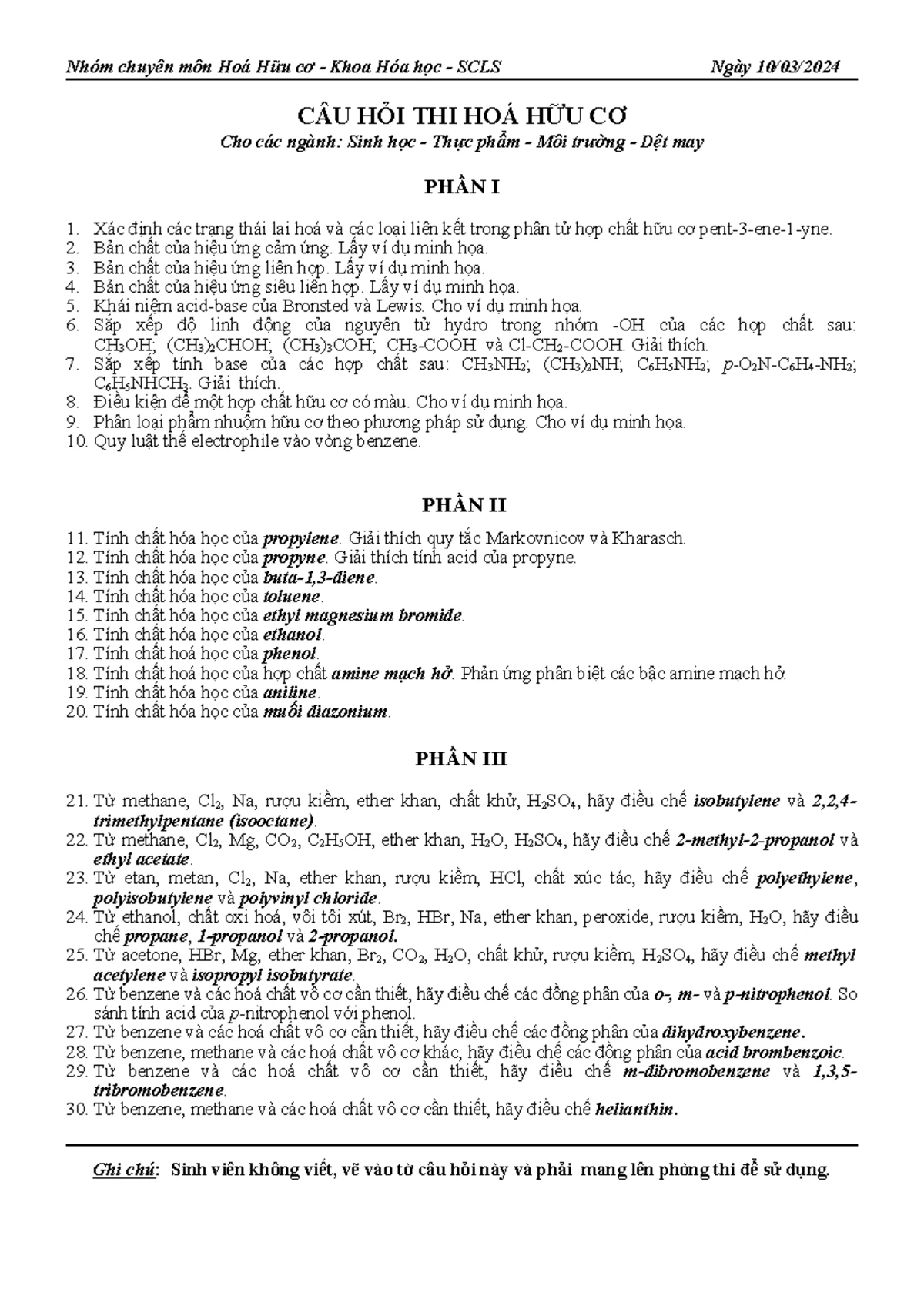 Giáo trình Kỹ thuật hóa học đại cương Phần 1 - TS. Nguyễn Thị Diệu Vân ...