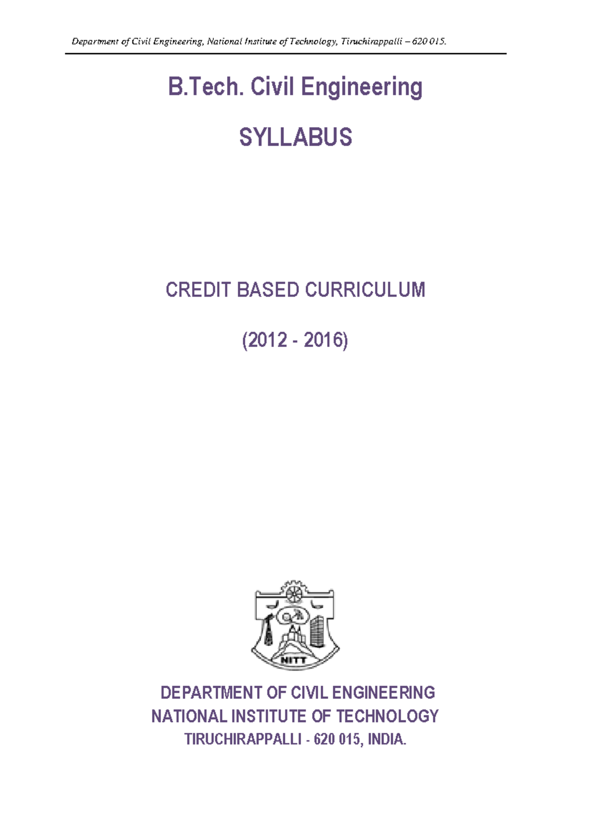 B Tech- Civil-2012 - science home work - B. Civil Engineering SYLLABUS ...