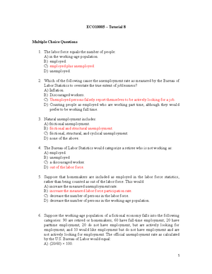 Tutorial Question Week 9 Topic 7 - FSB10030 Accounting Tutorial ...