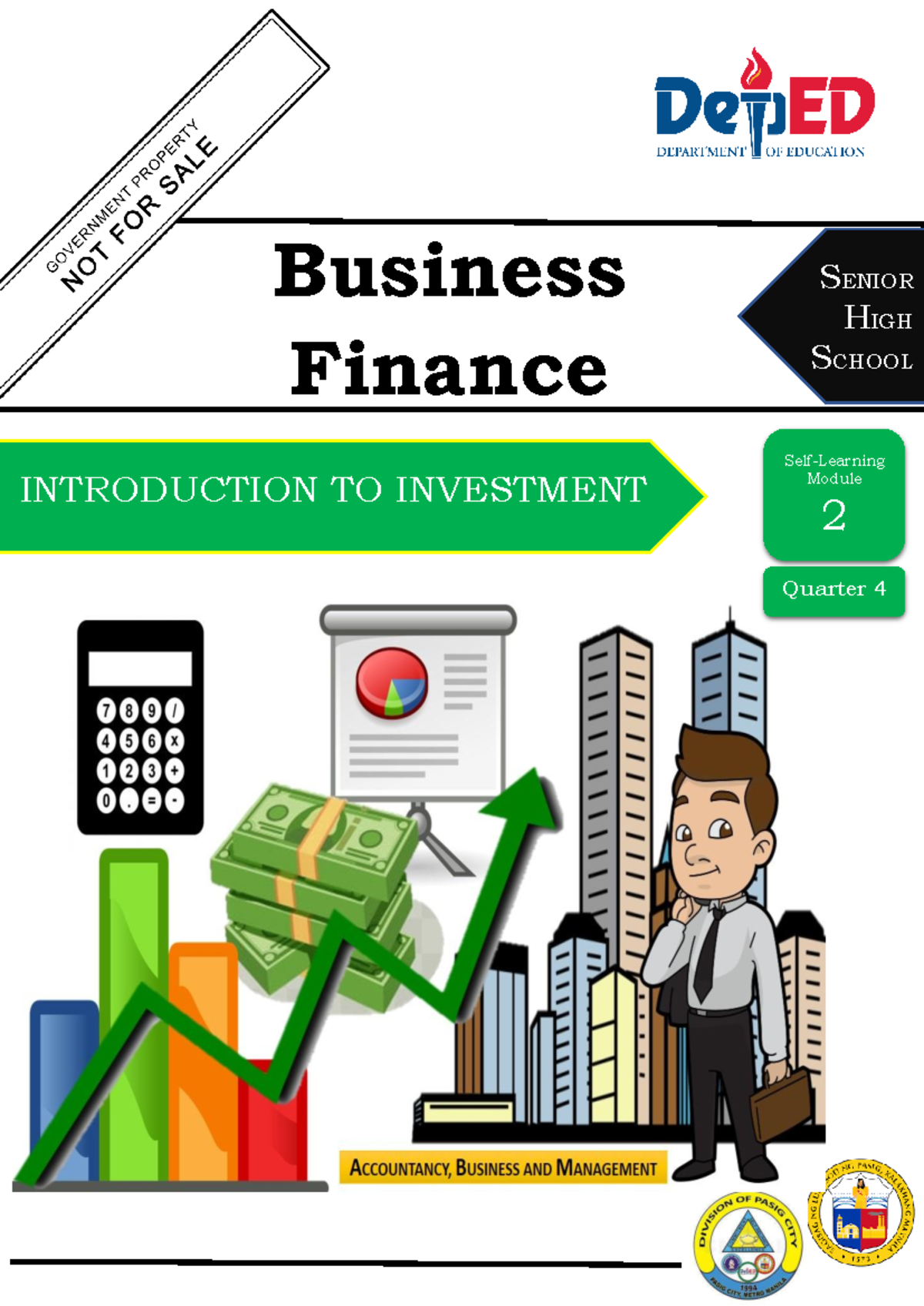 Business Finance: Module 2 - Introduction to Investment (Grade 12 ...
