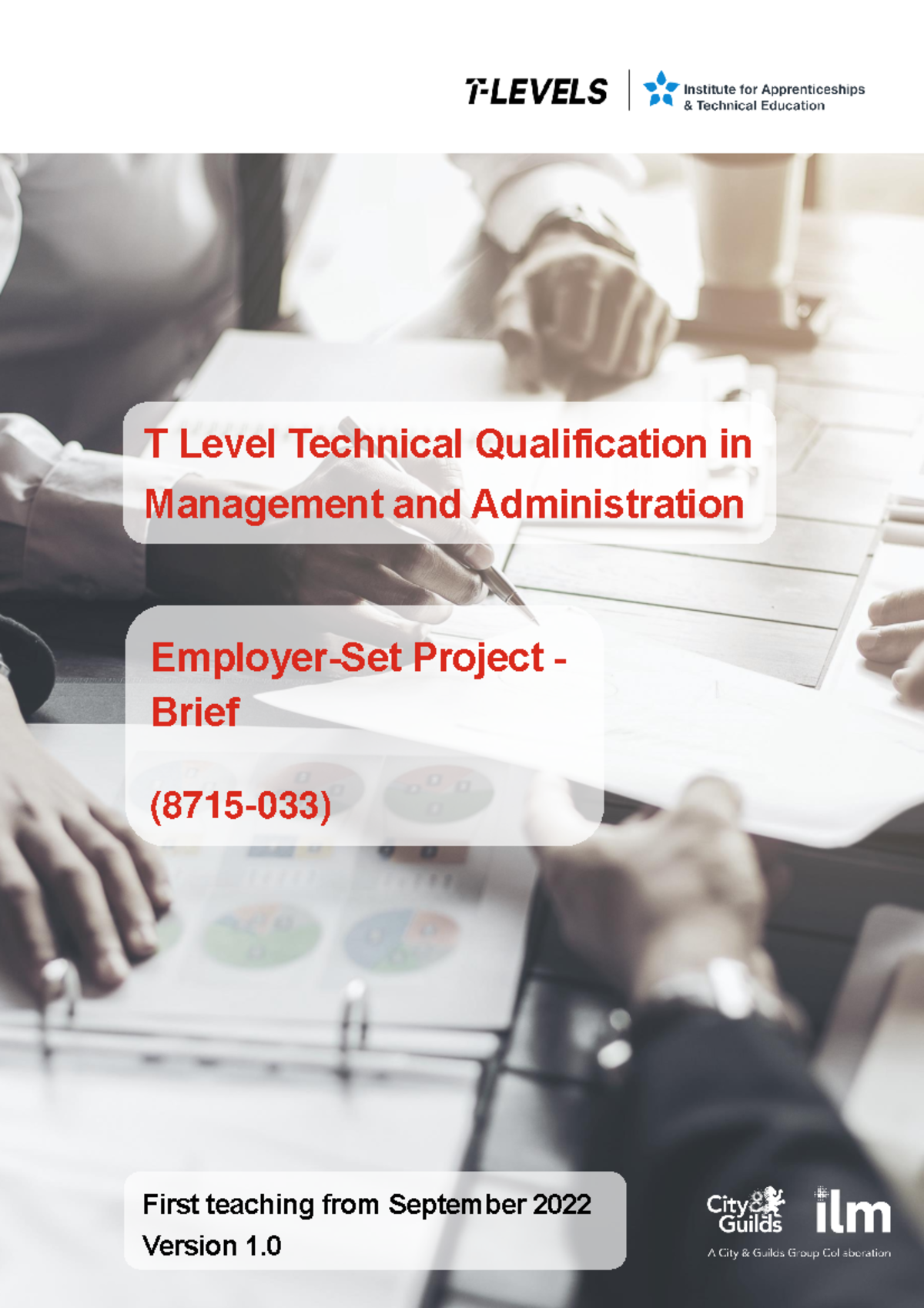 T Level Technical Qualification (8715-033): Employer Set Project Brief ...