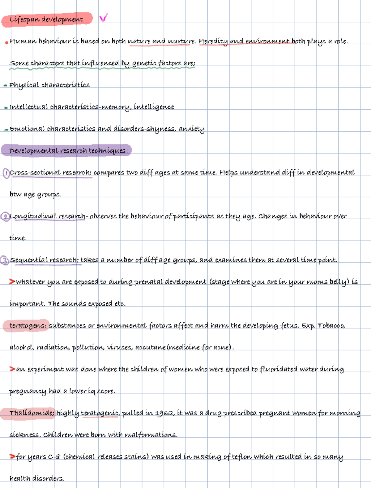 Topic #10: Development - Lecture Notes on Lifespan & Human Behavior ...