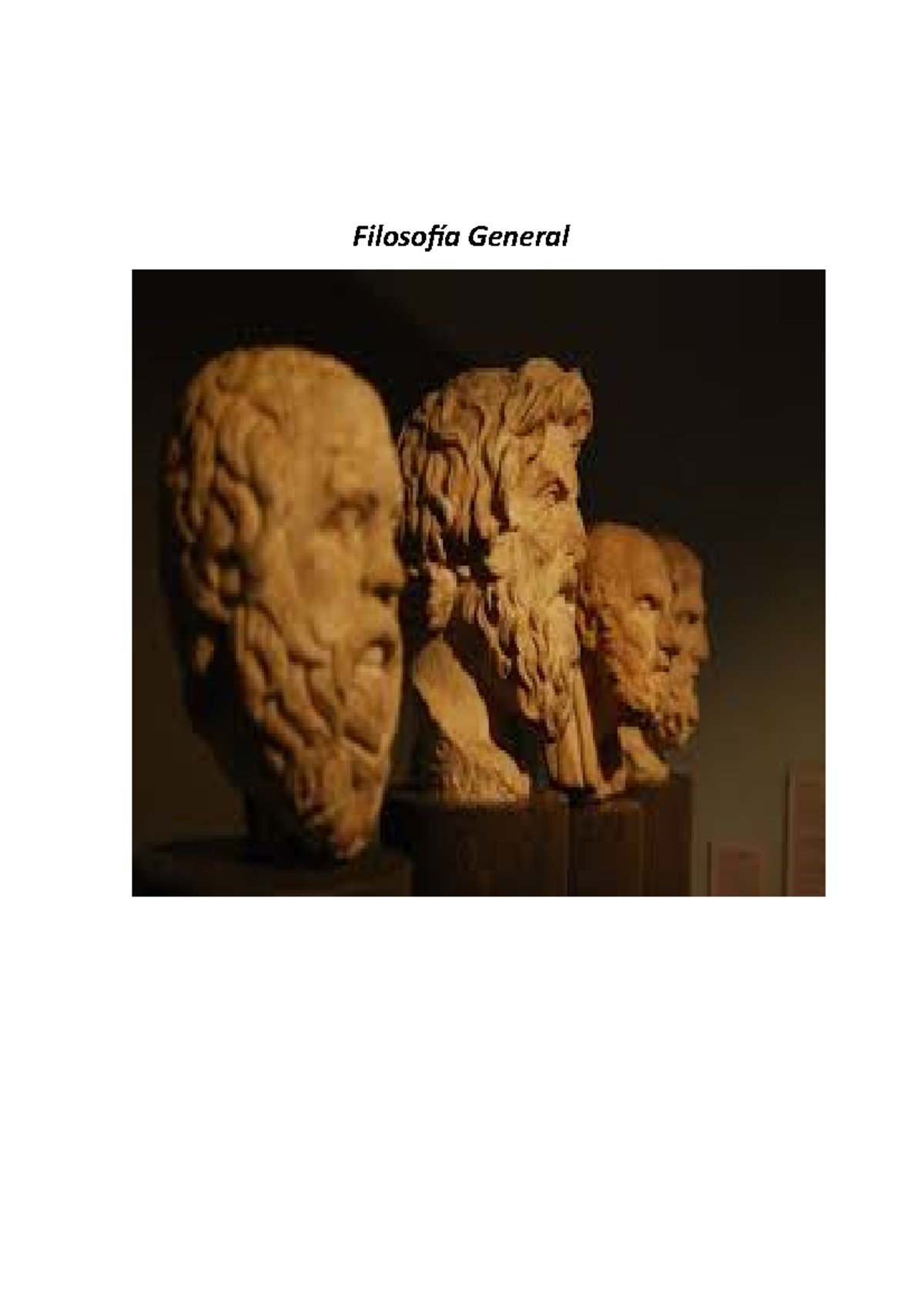 Tarea 1: Reflexiones y Conceptos en Filosofía General - Neuropsicología ...