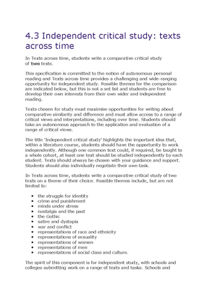 AQA A Level Literature Paper 1 Practice - Othello by William ...