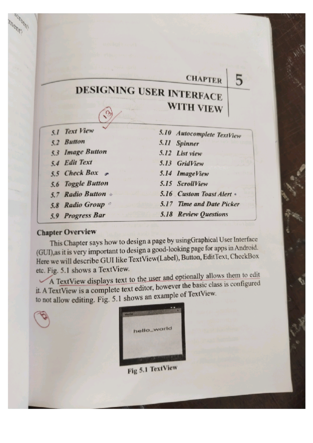 CHAPTER 5: DESIGNING USER INTERFACE WITH VIEW IN ANDROID (CS101) - Studocu