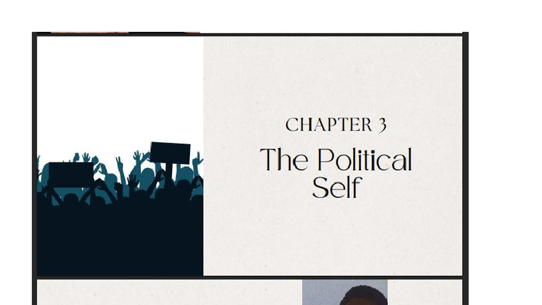 CHAPTER 3: The Political Self and Filipino Identity Insights - Studocu