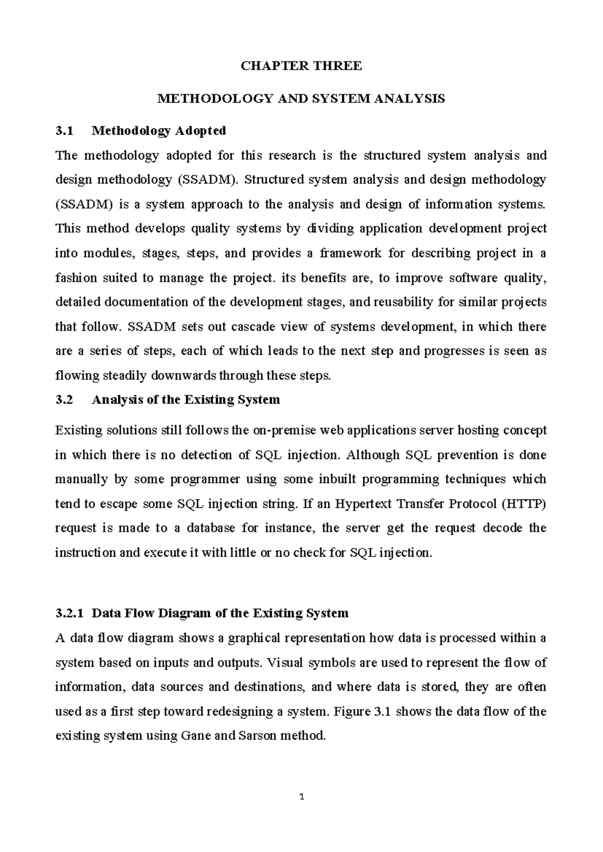 CHAPTER 3: METHODOLOGY AND SYSTEM ANALYSIS IN THESIS - Studocu