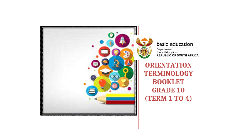 LIFE ORIENTATION GRADE 10 TERMINOLOGY BOOKLET (TERM 1-4) - Studocu