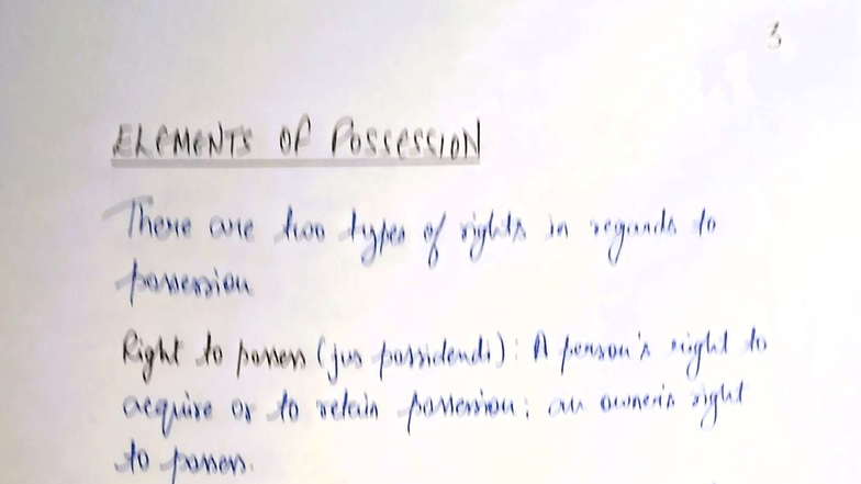 Elements of Possession: Understanding Animus and Corpus - Studocu