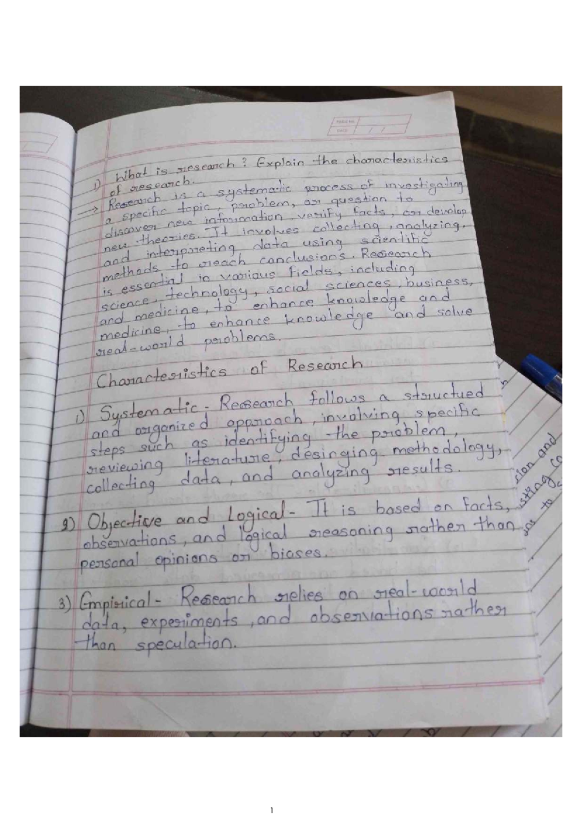 RM - Basic Concepts of Research: Characteristics and Types Explained ...