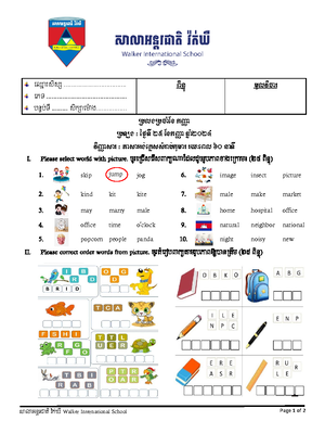 FORM 2 English Module SMK Bahang - ENGLISH LANGUAGE MODULE FORM 2 ...
