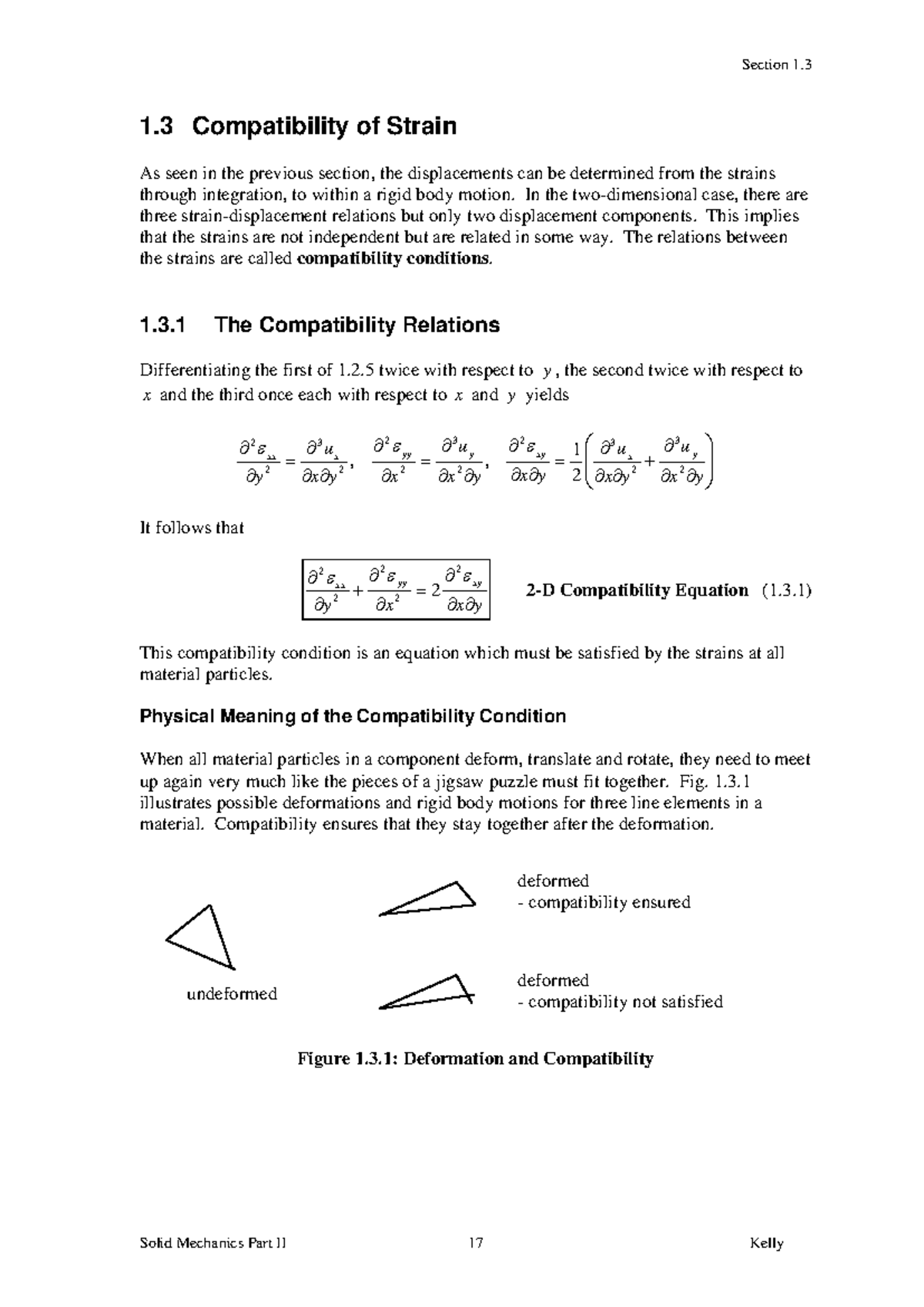 Differential Equations 03: Compatibility of Strain in Solid Mechanics ...