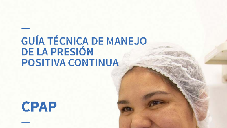Guía Técnica de Manejo de CPAP en Neonatos - GPC - Studocu