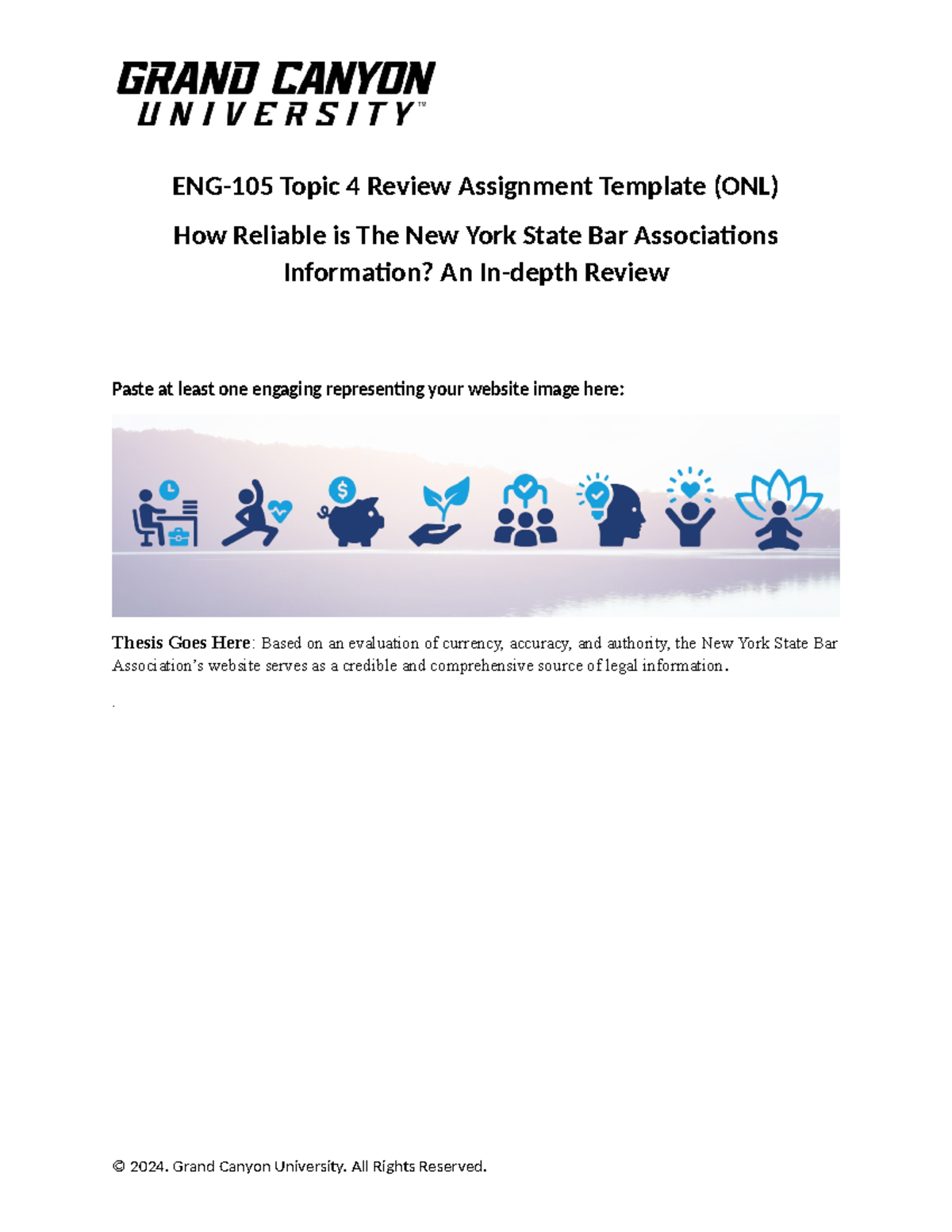 ENG-105 Topic 4: Review of NYSBA Website Reliability and Accuracy - Studocu