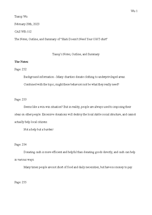 CRW- Death by Monoculture - Critical Reading Worksheet (CRW ...
