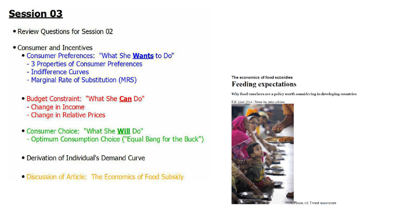 COR2100 Economics & Society Review Questions: Consumer Preferences ...