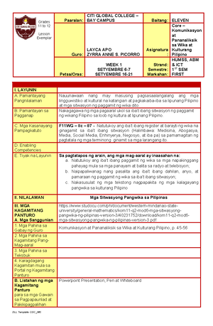 LET Answer Sheet - NAME: (USE BLACK BALLPEN ONLY) SUBJECT: THIS SAMPLE ...