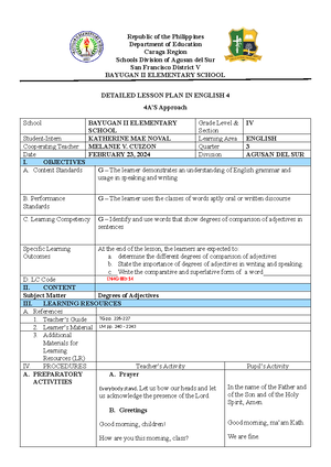 4AS FIL 4 PANG ABAY - Detailed Lesson Plan - Republic of the ...