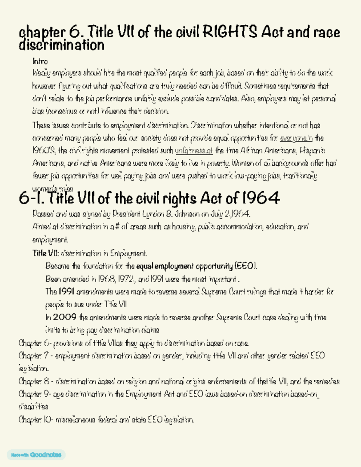 Title VII of the Civil Rights Act: Employment Discrimination Insights ...