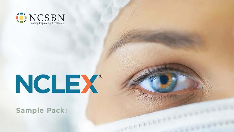 NCLEX Sample: Emergency Department Client Assessment and Prioritization ...