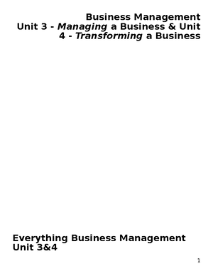 12BM - U3 AOS1 SAC (practice 1) - 2023 - VCE Business Management – Unit ...