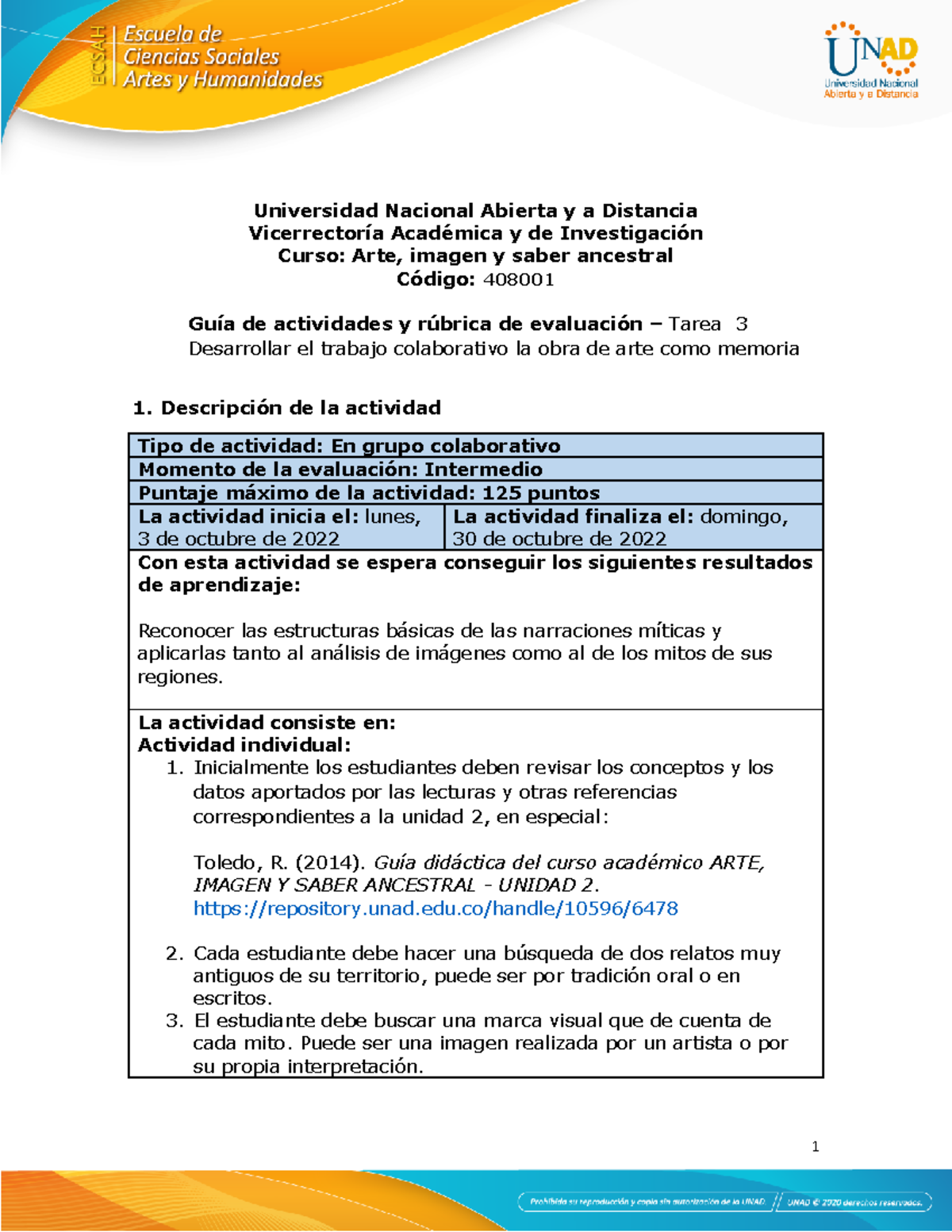 Guia de actividades y Rúbrica de evaluación Tarea 3 - Universidad Nacional Abierta y a Distancia ...