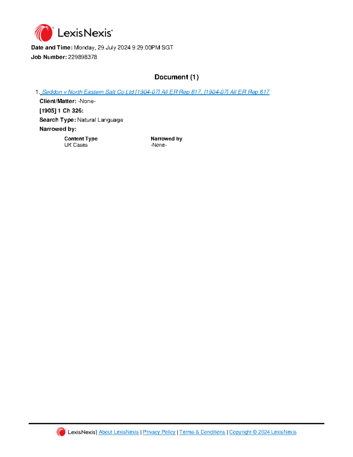 Seddon v North Eastern Salt Co Ltd: Analysis of Misrepresentation Case ...