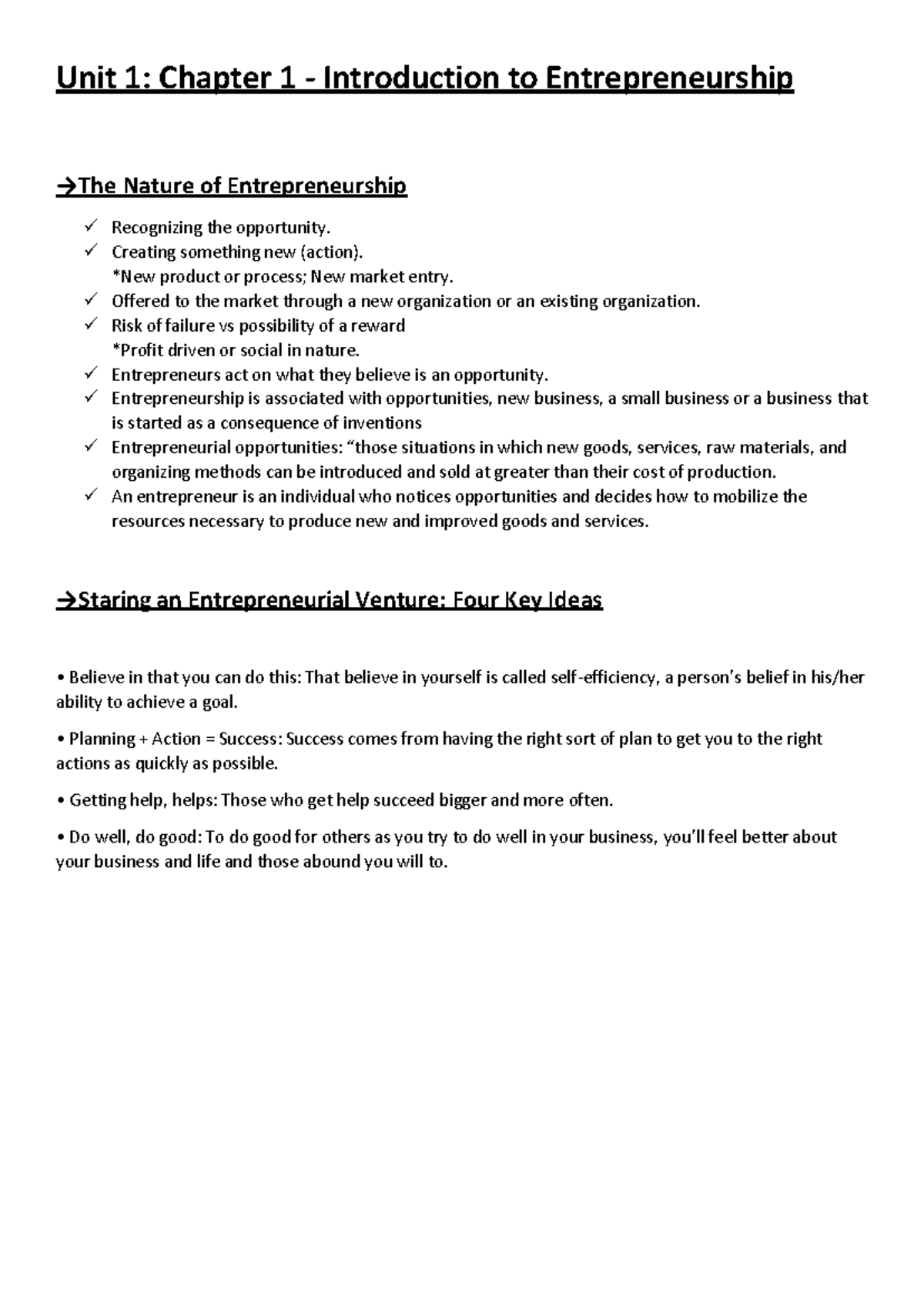 Unit 1 - Chapter 1 management skills and management strategies - Unit 1 ...