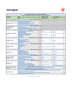 F9 formula list - ACCA - Studocu