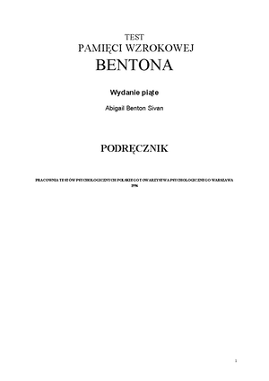 Test15 slów Reya - TEST 15 SŁÓW REYA Opracowany przez szwajcarskiego ...
