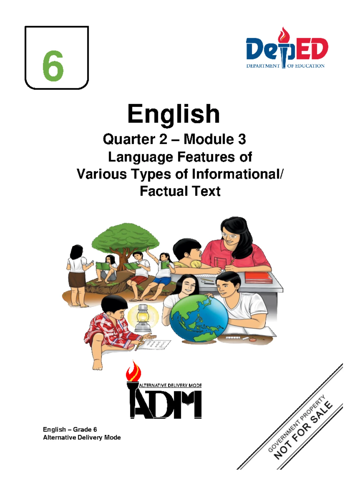 English 6 Q2 Mod1 Identify the Purpose Key Structural and Language ...