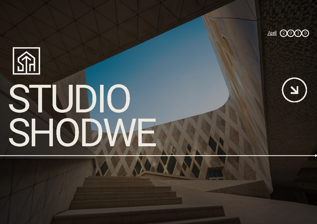 Studio Shodwe Portfolio: Architectural Projects & Designs 2030 - Studocu