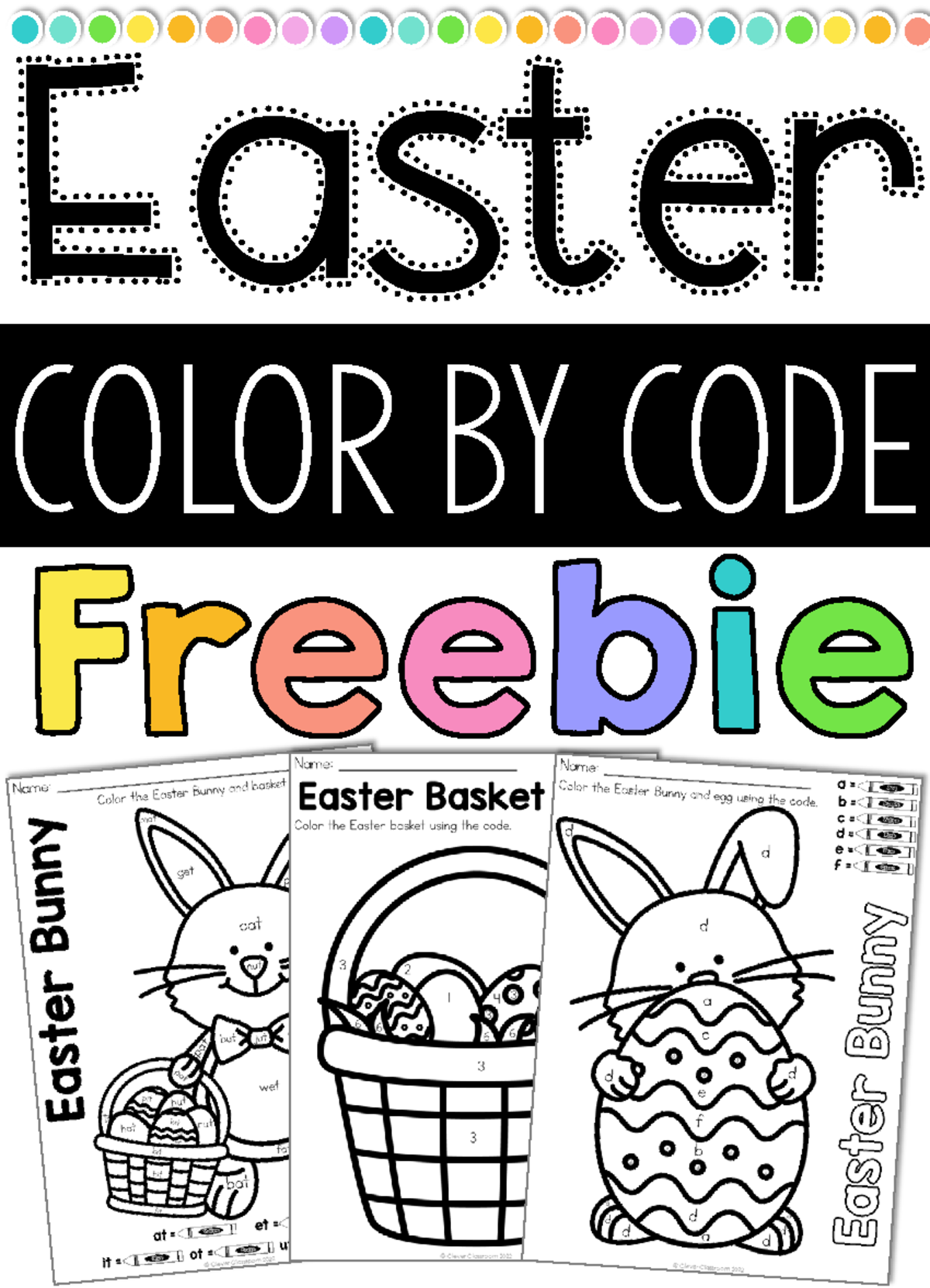 Easter Coloring and CVC Code Activities - Freeeaster Revision 1 - Studocu