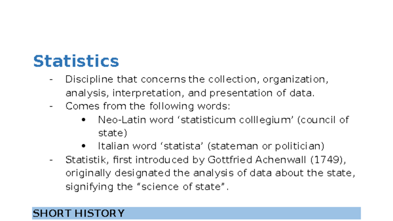 ELEM Stats AND PROB Lecture: Understanding Data Collection & Analysis ...