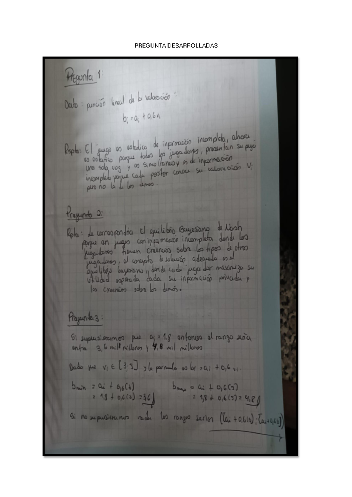 Desarrollo de Preguntas sobre Juegos con Información Incompleta ...