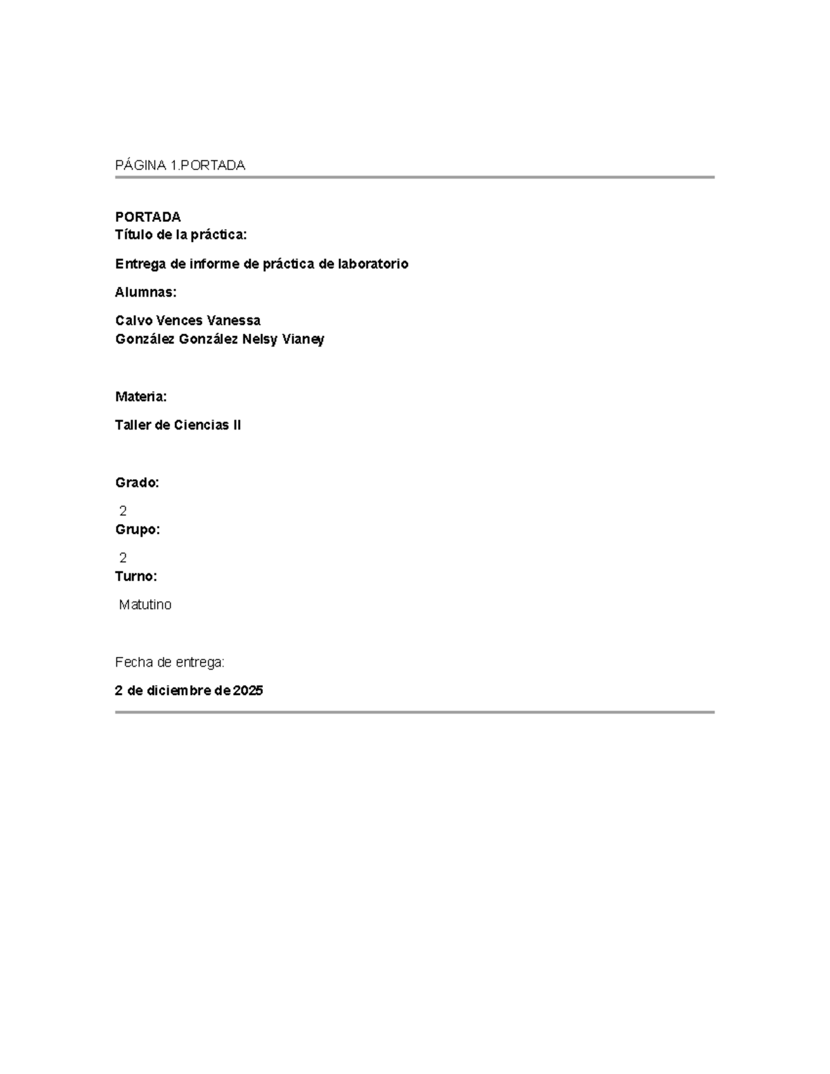 Informe de Práctica de Laboratorio: Respiración Celular - Taller de ...