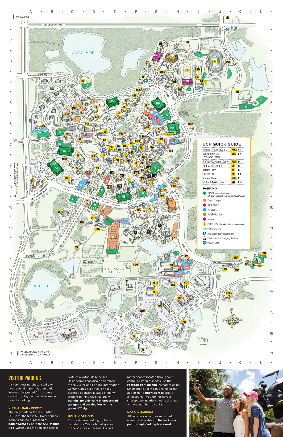 UCF Visitor Parking Guide - Daily & Permit Options - Studocu