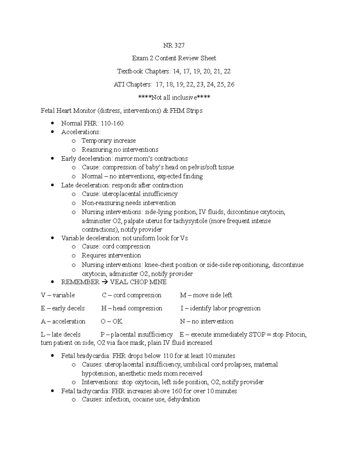 NR328 Endocrine Practice Answers - Which of the following should the ...