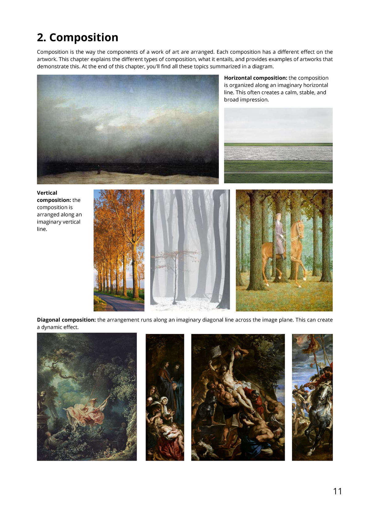 Composition - Visual Aspects Explained (Art 101) - Studeersnel