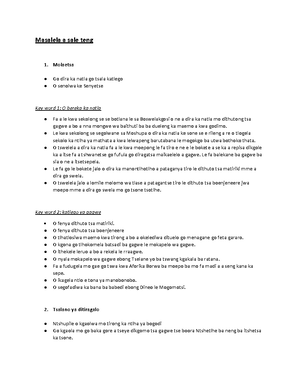 Letlapa le le bolele - Letlapa le le bolele Motshameko o o kwadilwe ke ...