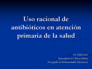 Resumen Integrador - APS - ATENCIÓN PRIMARIA DE LA SALUD. ¿QUÉ ES LA ...