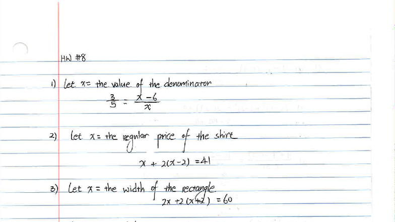 HW 8) Solutions for Linear & Compound Inequalities - Studocu