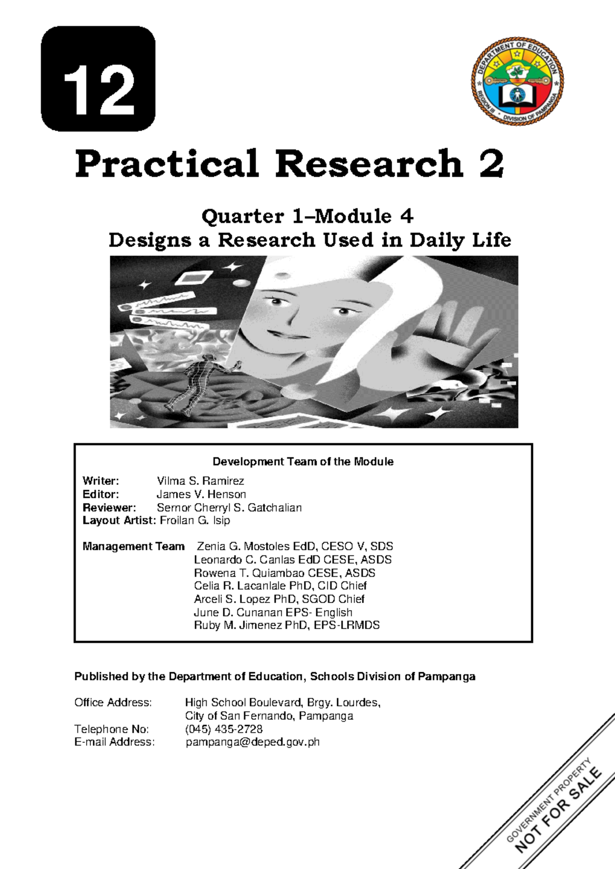 Practical Research 2 - Module 4: Designs for Everyday Research - Studocu