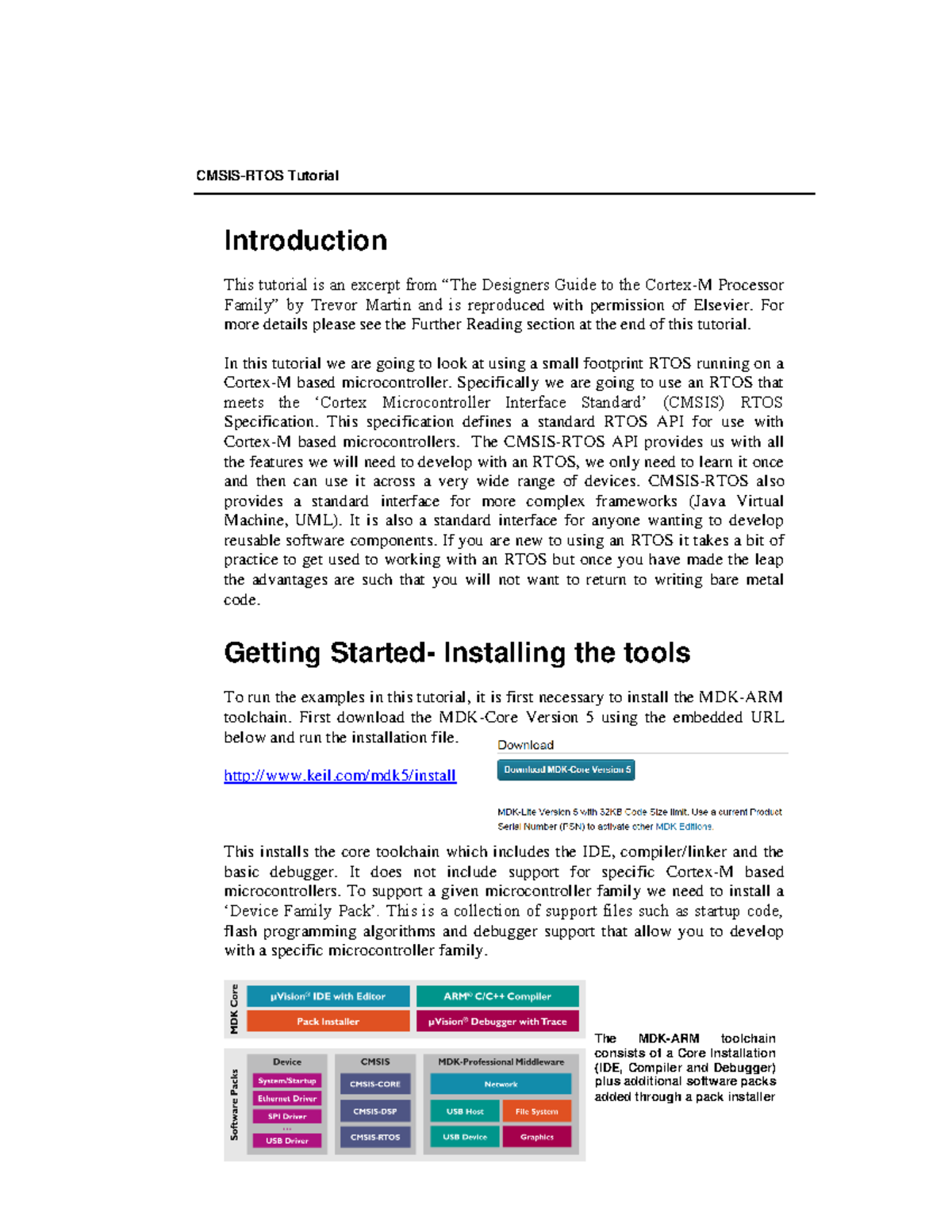 CMSIS-RTOS Tutorial Overview and Implementation Guide - Introduction ...