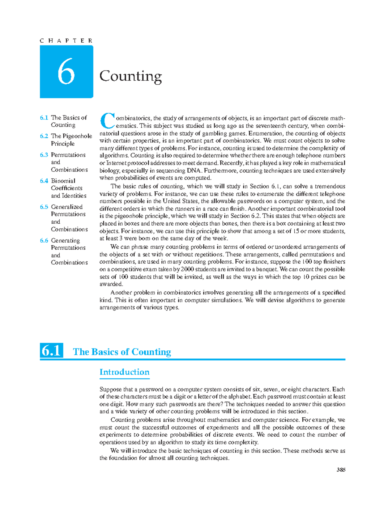 Chapter 06 - Counting - c6.................................. - C H A P ...