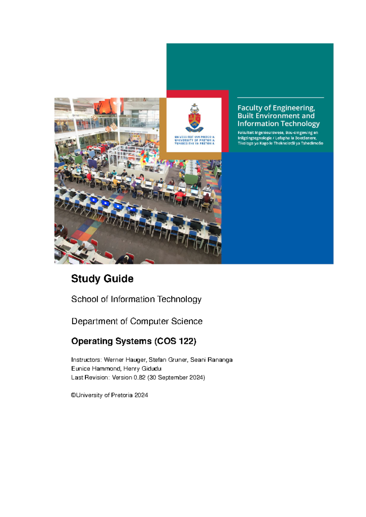COS 122 Study Guide: Operating Systems Overview and Key Concepts - Studocu