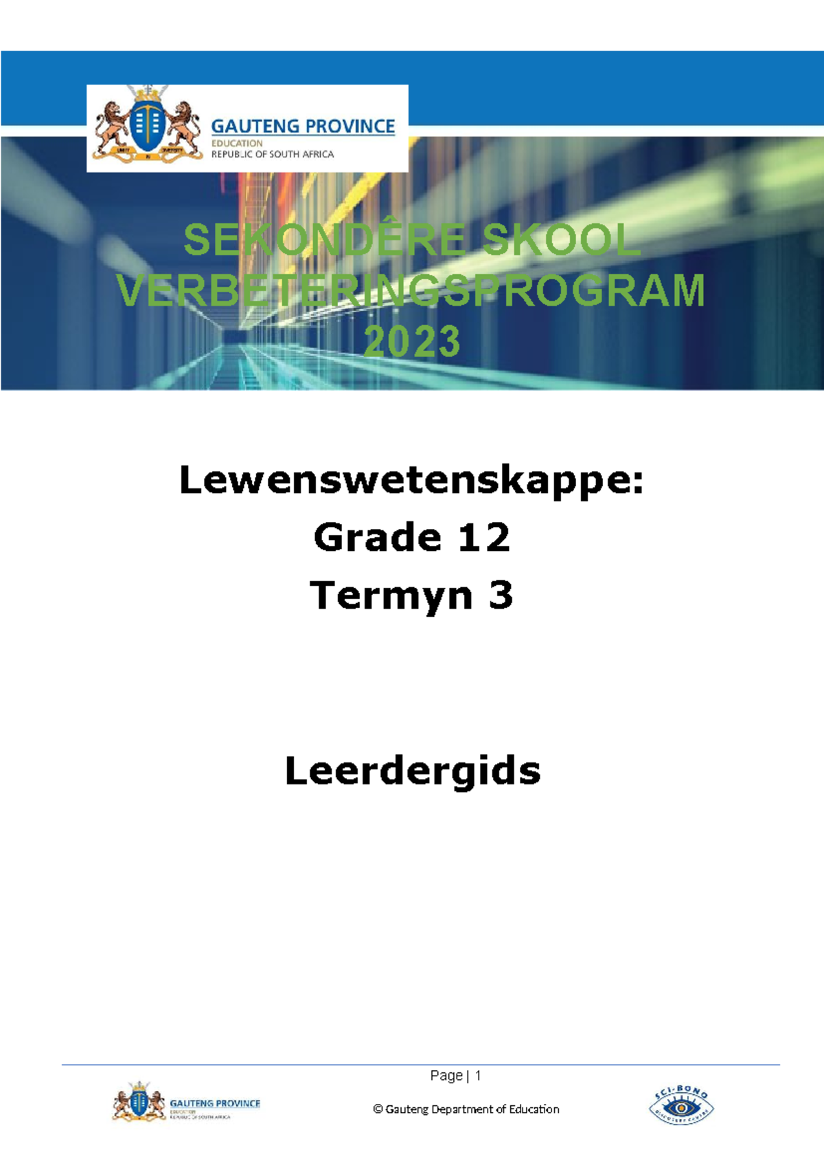 AFR Life Sciences: Term 3 Sessions 21-33 Study Guide 2023 - Studocu