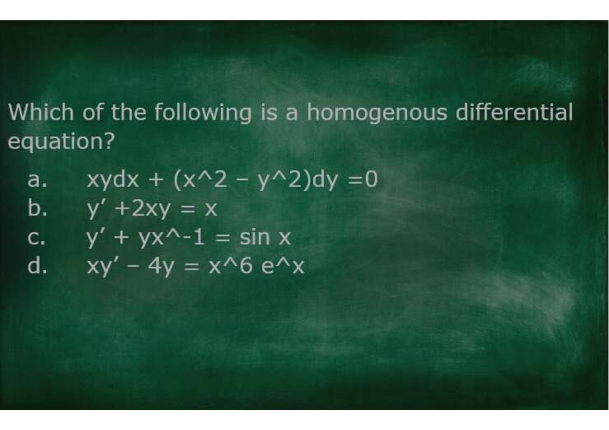 MAT 052: Differential Equations Final Exam Review Notes - Studocu
