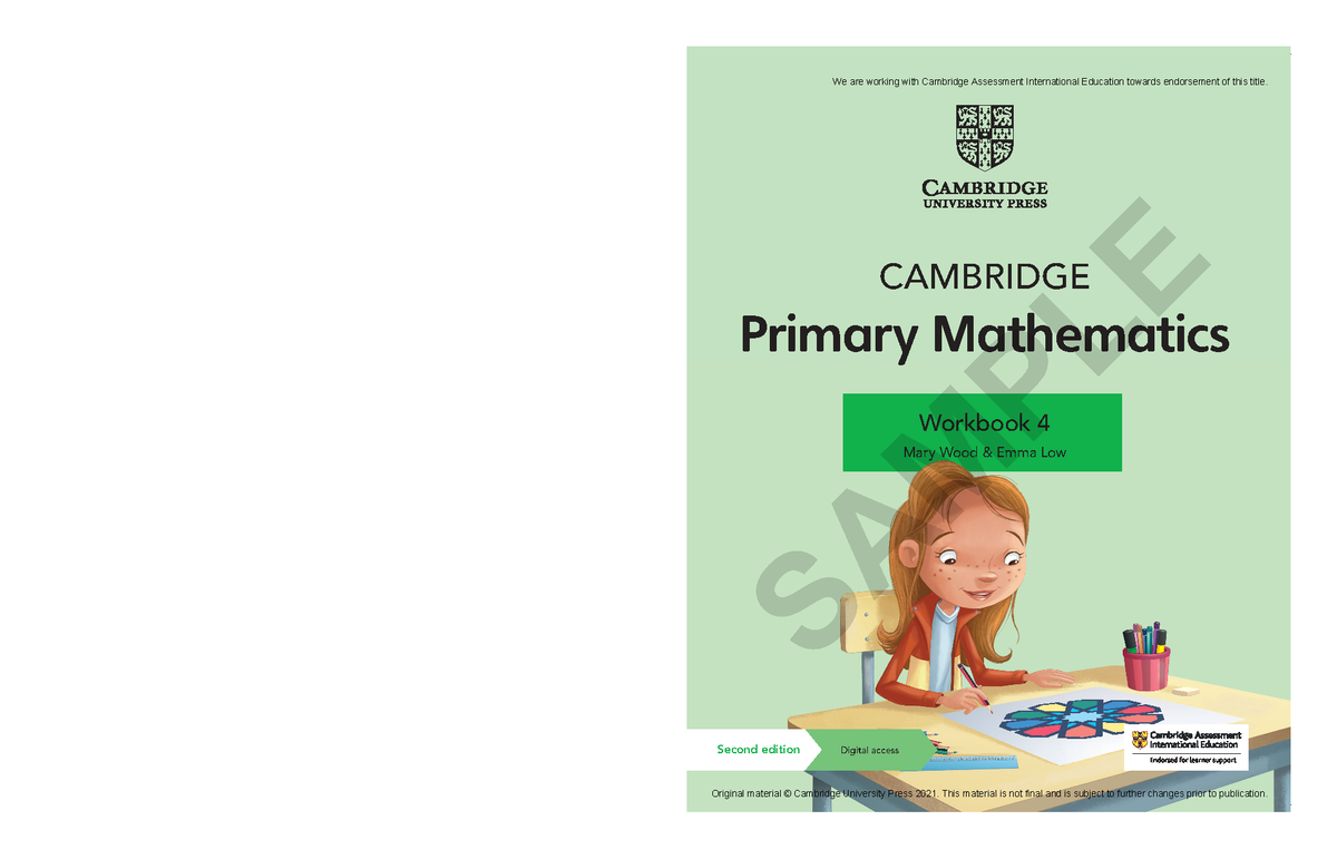 Cambridge WB G4 Math: Comprehensive Workbook Overview & Exercises - Studocu